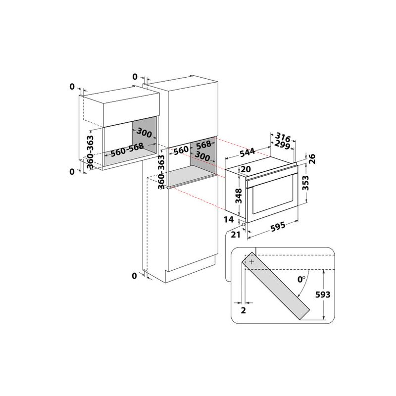 Microonde da incasso Whirlpool - AMW 4990/IX - Whirlpool Italia